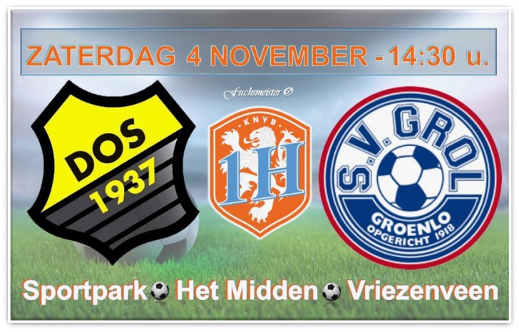 Voorbeschouwing DOS’37 - SV Grol | D.O.S.1937