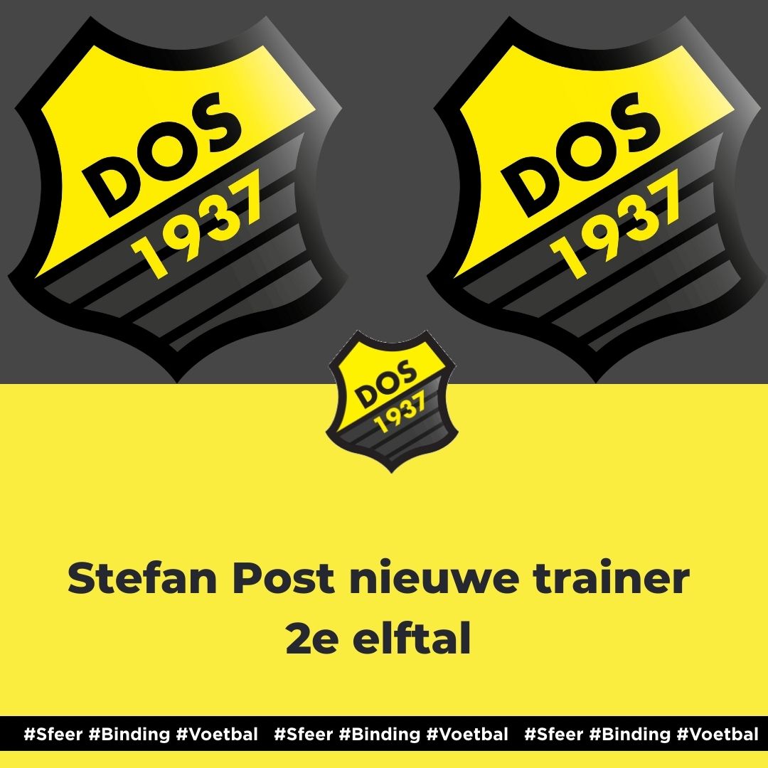 Stefan Post nieuwe trainer 2e elftal | D.O.S.1937